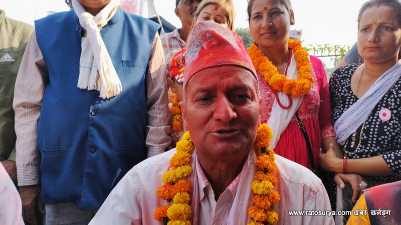 पाँच वर्षपछि बारा १ मा एमालेकाे 'कमब्याक' - Rato Surya