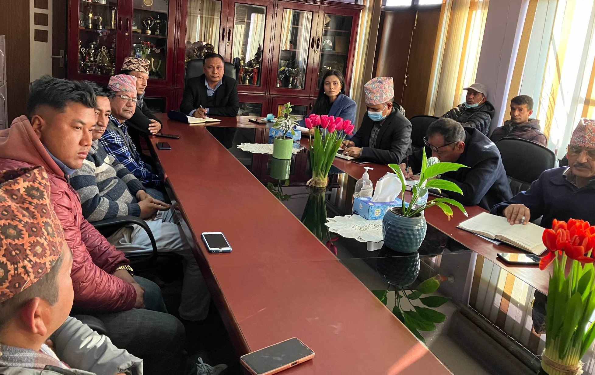 शंखरापुर–३ बोजेनीवासीले सबस्टेसन निर्माणको अवरोध हटाए - Rato Surya